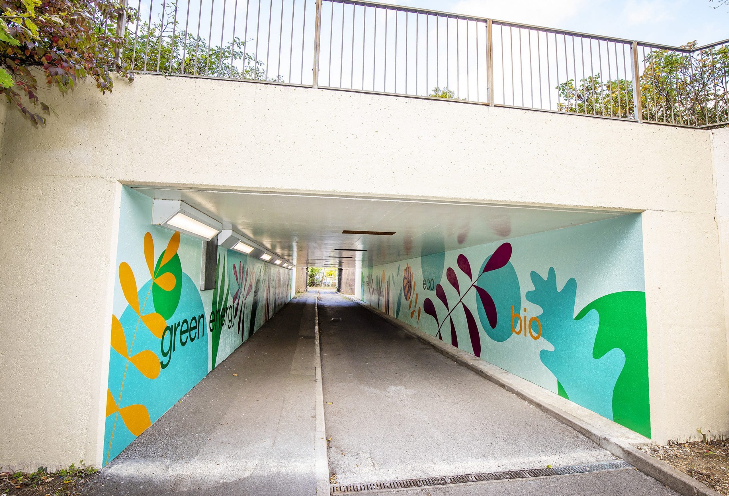 Public Art - Subway Mural - Bracknell BID