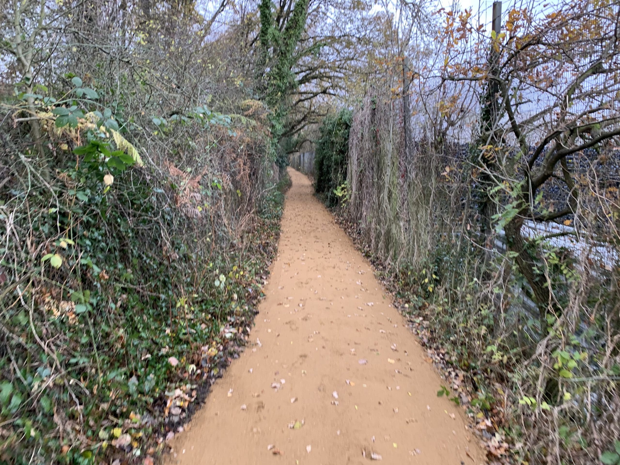 New Footpath on Longshot Lane Link - Bracknell BID