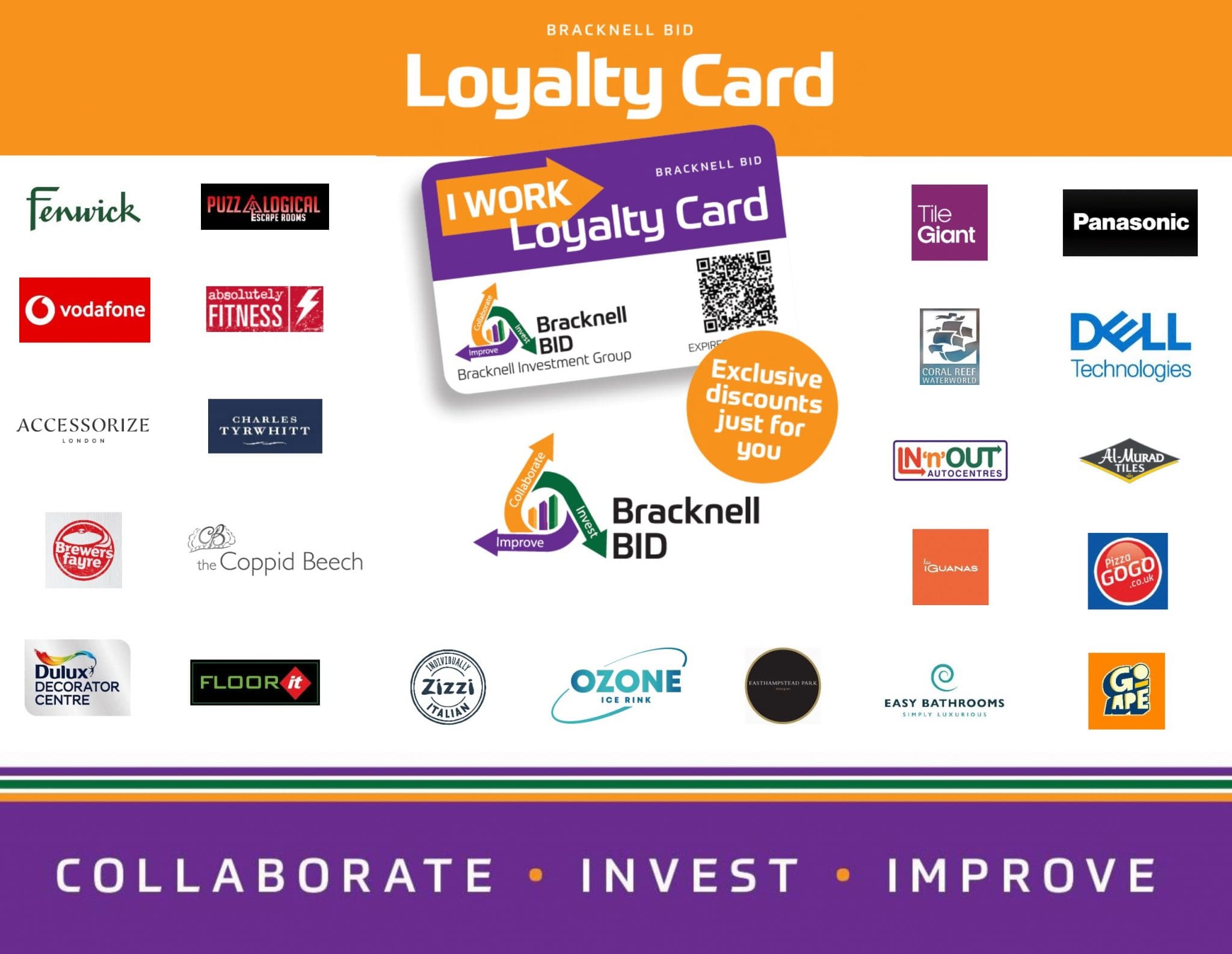‘I Work’ Loyalty Card - Bracknell BID