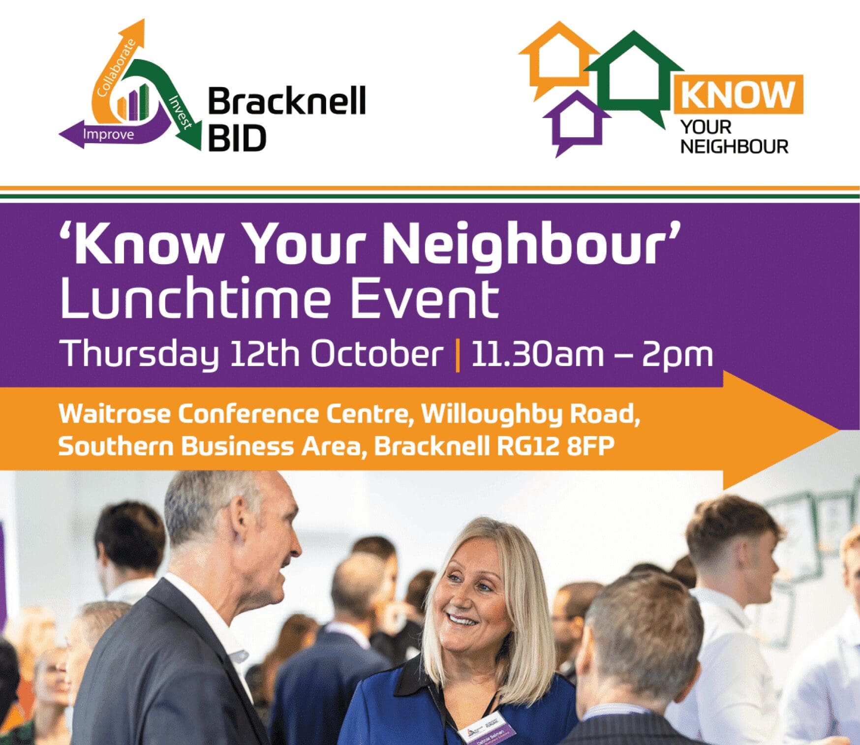 Bracknell BID 'Know Your Neighbour' Lunchtime Event - Bracknell BID
