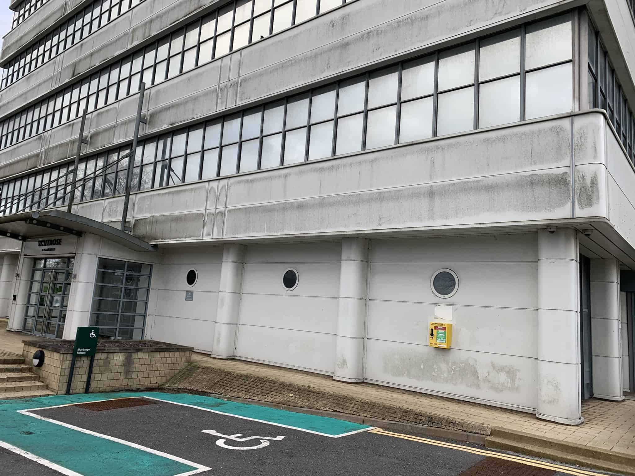 Bracknell BID install a new defibrillator at Waite House, Waitrose & Partners - Bracknell BID