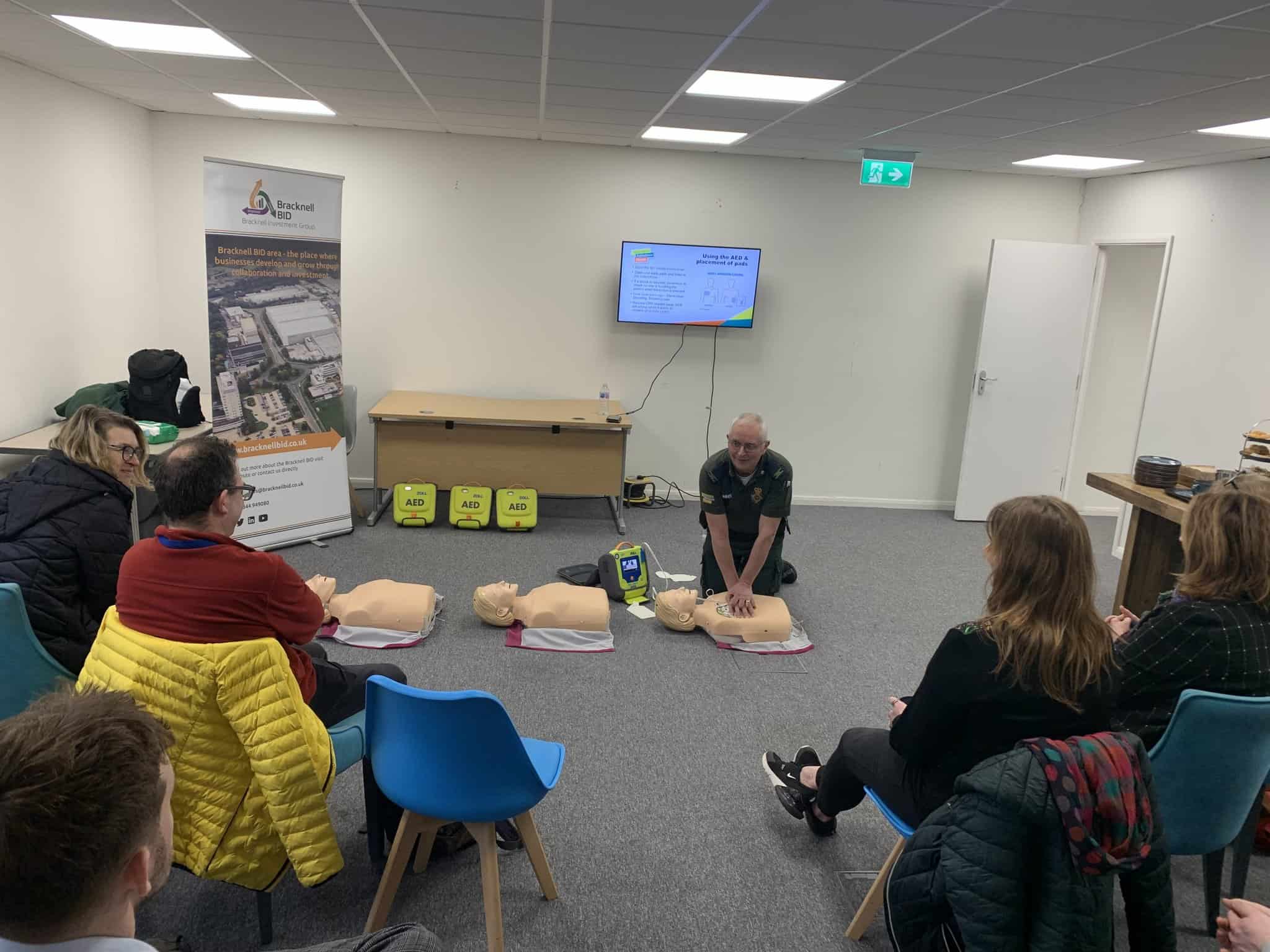 Basic Life Support Awareness Training Sessions - Bracknell BID