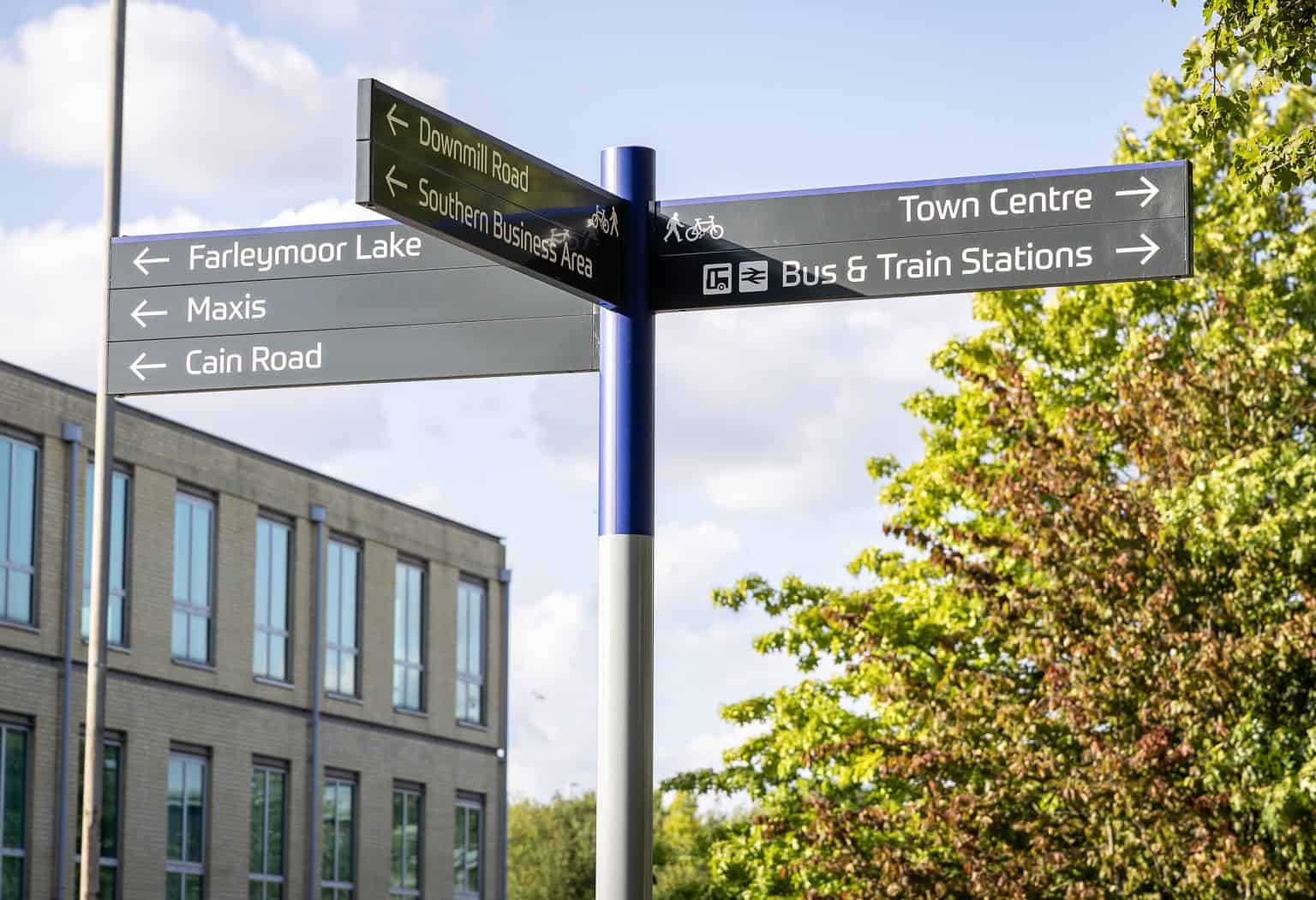 Wayfinding Signage Scheme - Bracknell BID